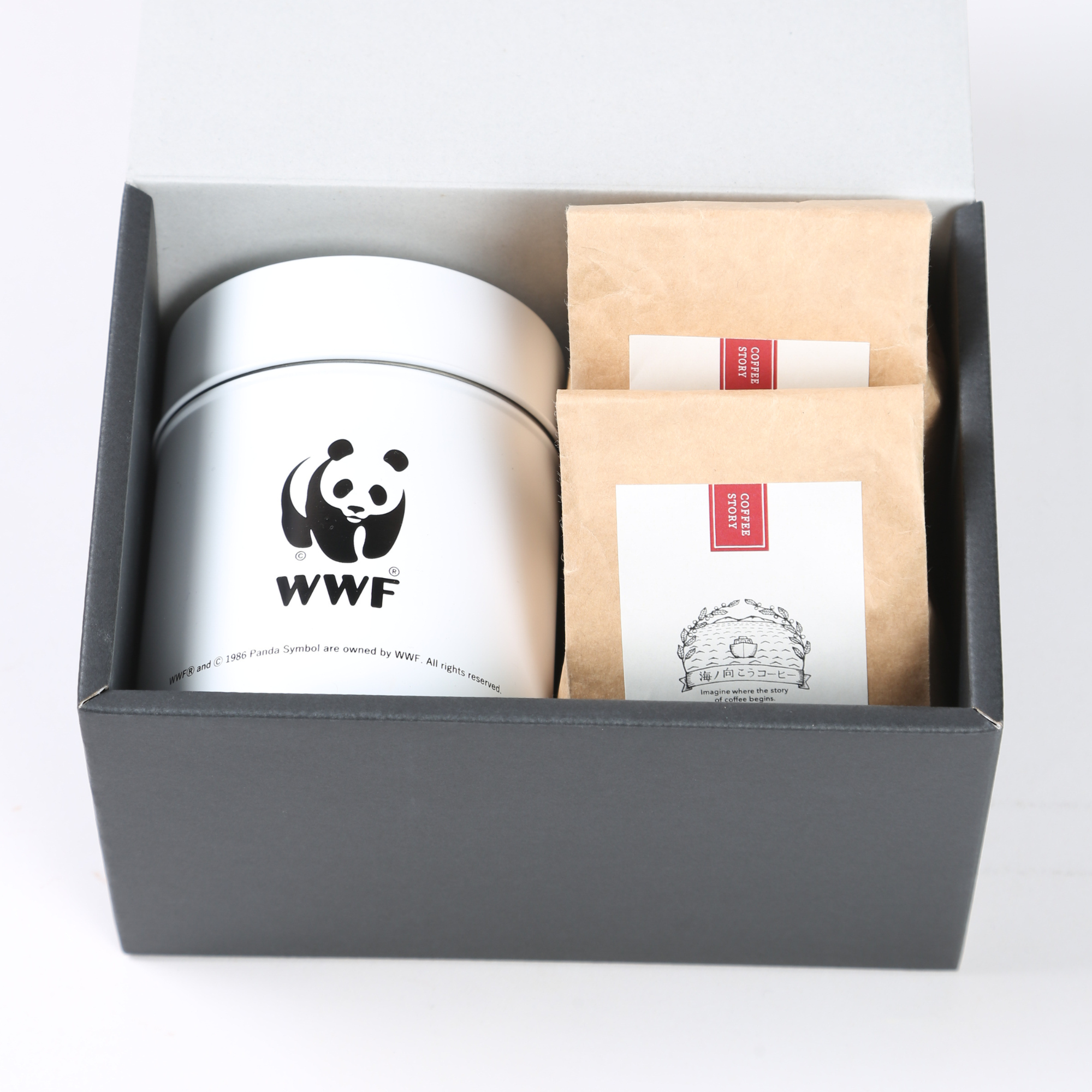 パンダキャニスター入り コーヒー ギフトBOX – WWFジャパン PANDA SHOP